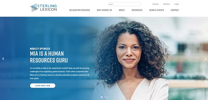 New website for Sterling Lexicon